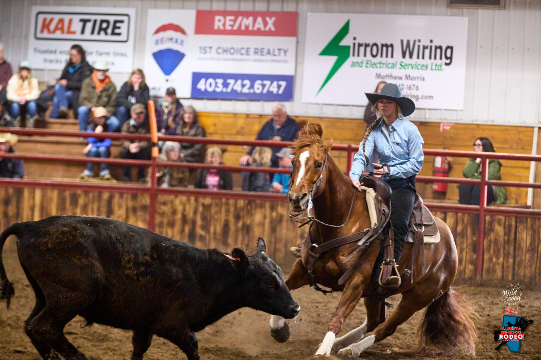 2024 (AHSRA) Alberta High School Rodeo Finals - wildwoodimagery.ca